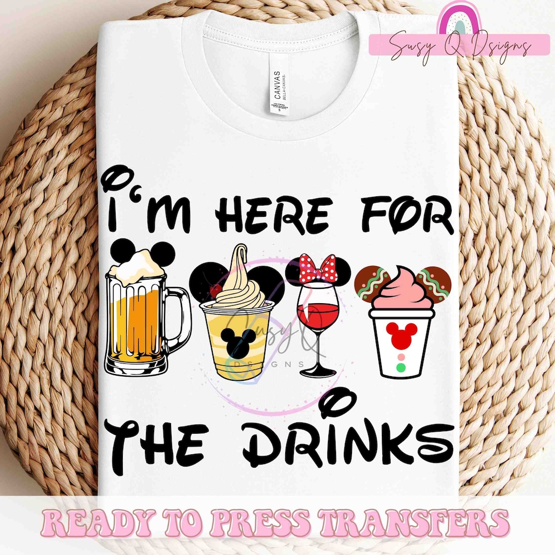 Here for the Drinks Image Transfers, Drinking Around the World ...