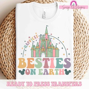 Happiest Besties on Earth Image Transfers, Disney Family Vacation ...