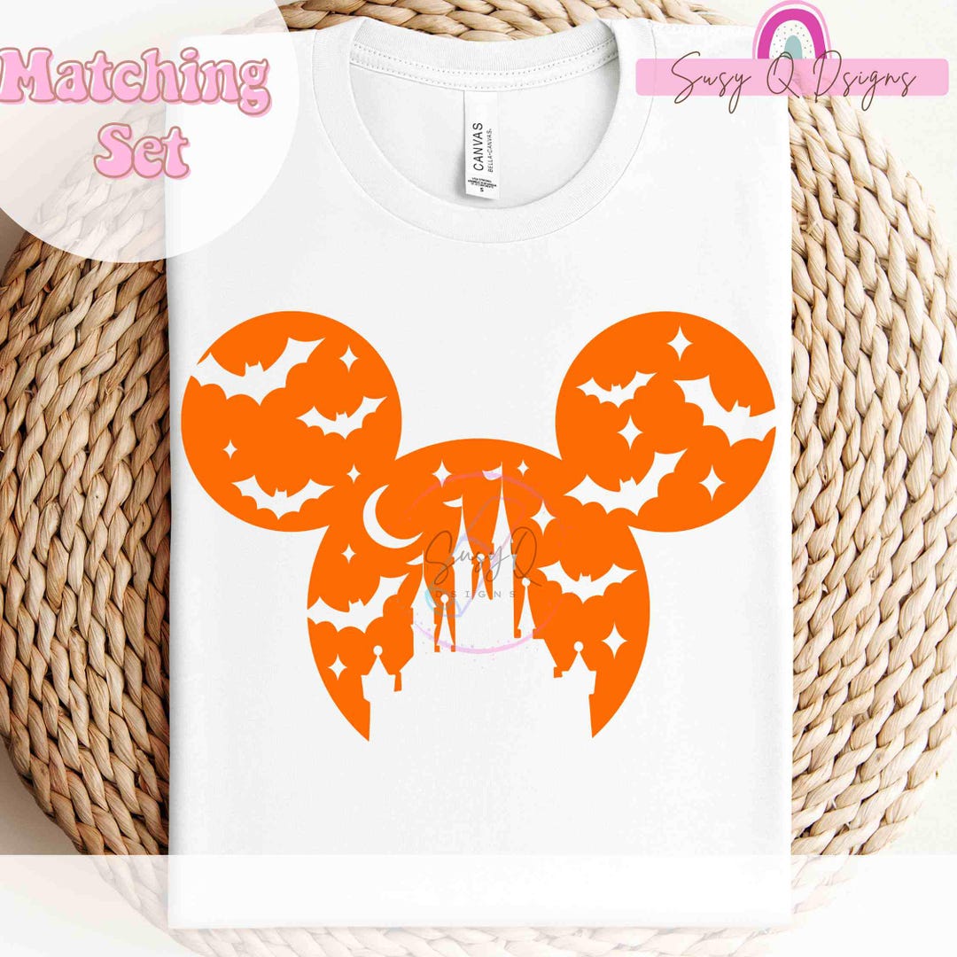 Mickey Minnie Halloween HTV and Sublimation Image Transfer, Halloween ...
