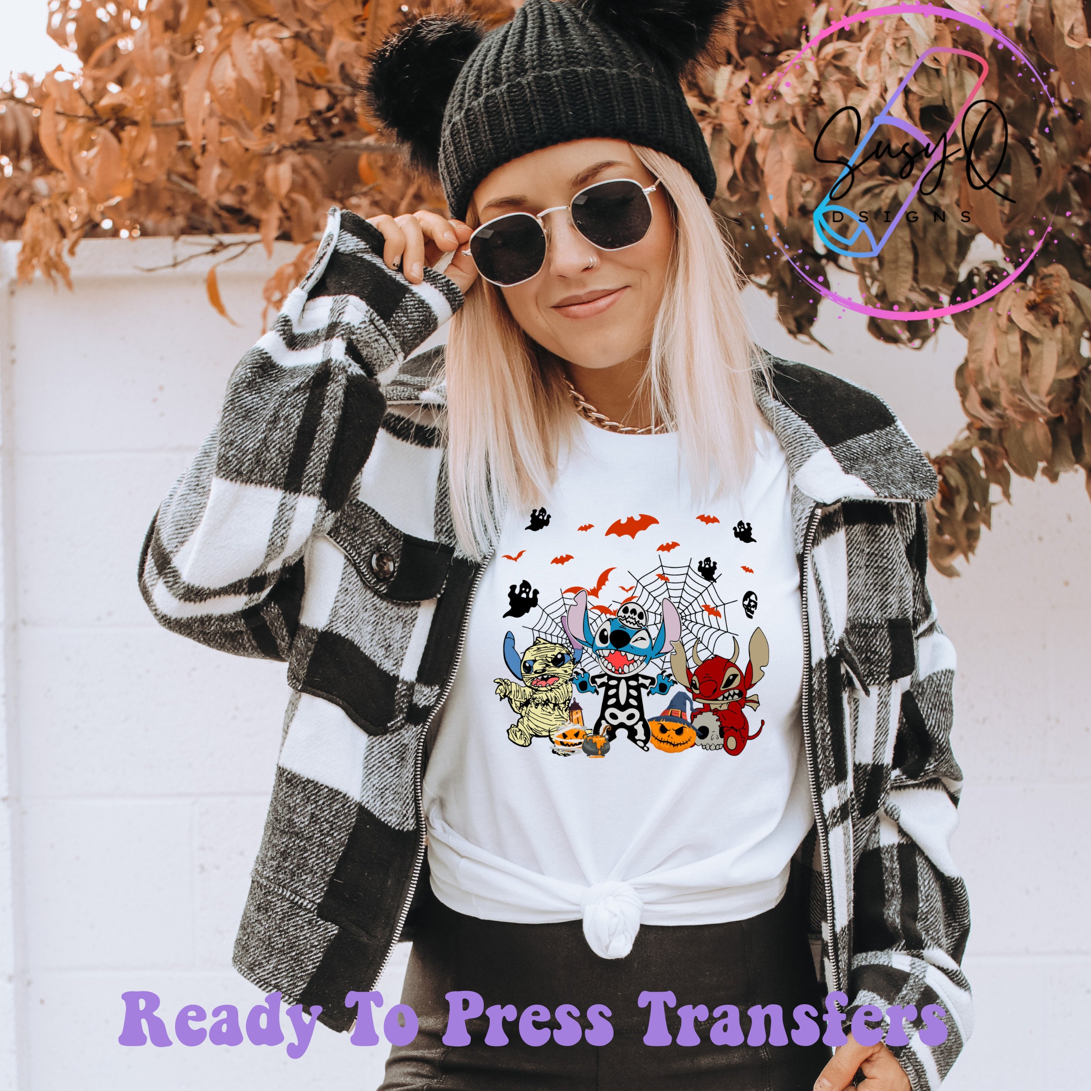 Ready to Press Halloween Alien Friends HTV and Sublimation Image ...