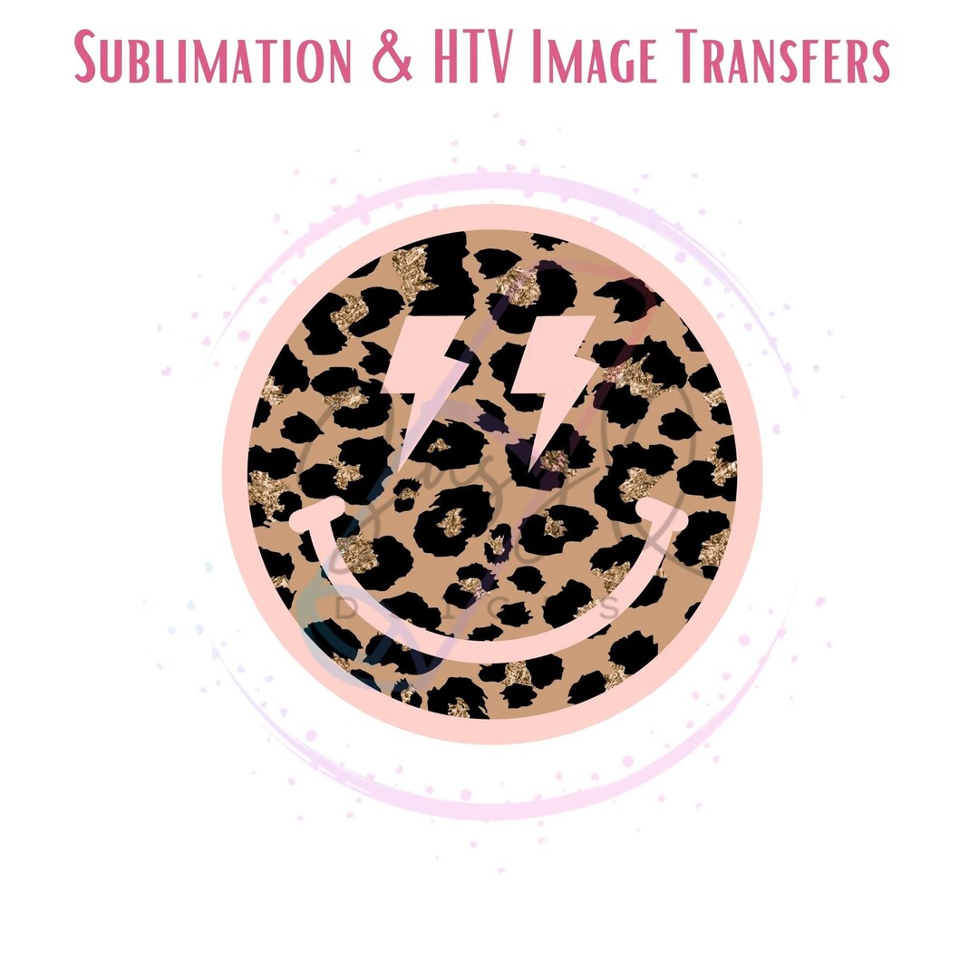 Happy Face Image Transfers, Cute Happy Face HTV Prints, Cute Happy Face ...