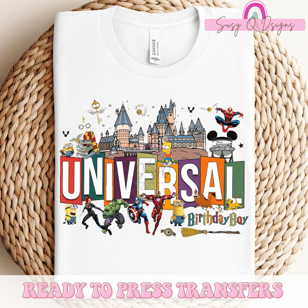 Universal Studios Birthday Boy Image Transfers, Universal Studios Htv ...