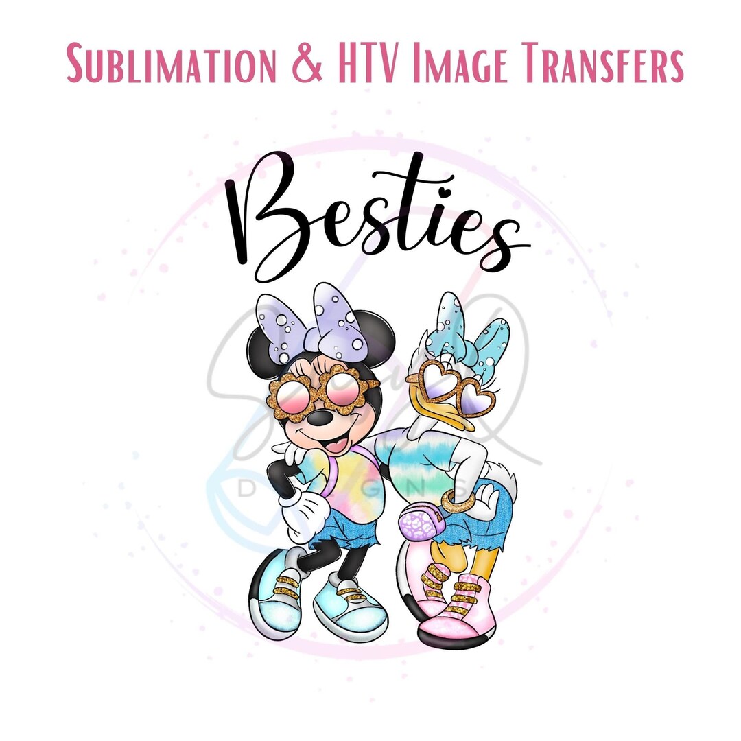 Besties Image Transfers, Besties Iron on Prints, Besties Sublimation ...