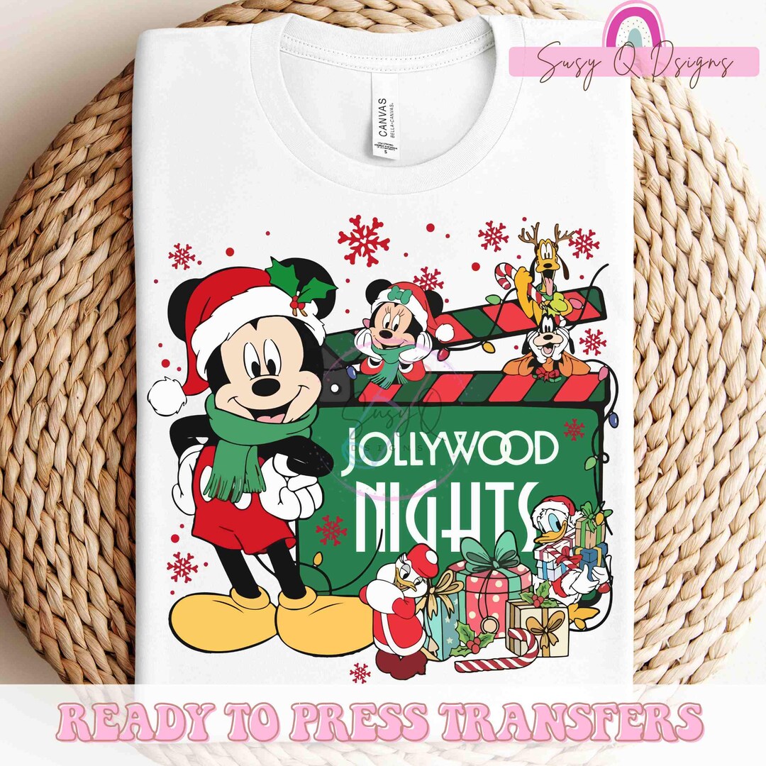 Jollywood Christmas HTV and Sublimation Image Transfer, Family Vacation ...