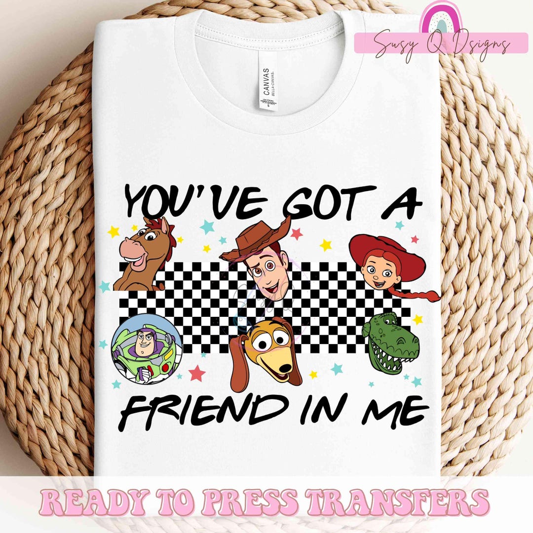 Disney Toy Story Friends Image Transfers, Toy Story Iron on Prints, Toy ...