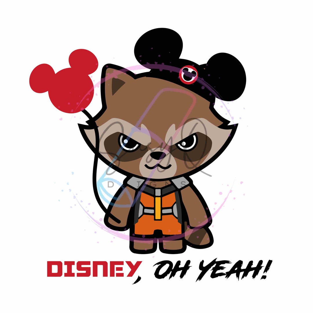 Rocket Raccoon Disney Image Transfers, Disney Family Vacation ...