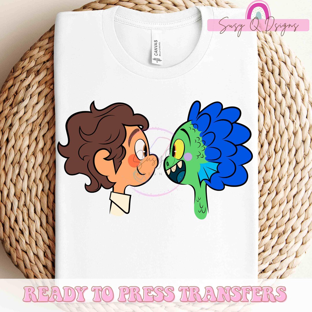 Luca HTV and Sublimation Image Transfers, Luca Iron on Prints, Luca ...