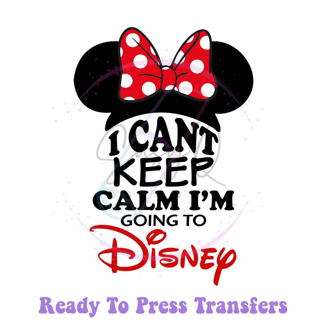 Ready to Press I Cant Keep Calm HTV and Sublimation Image Transfer ...