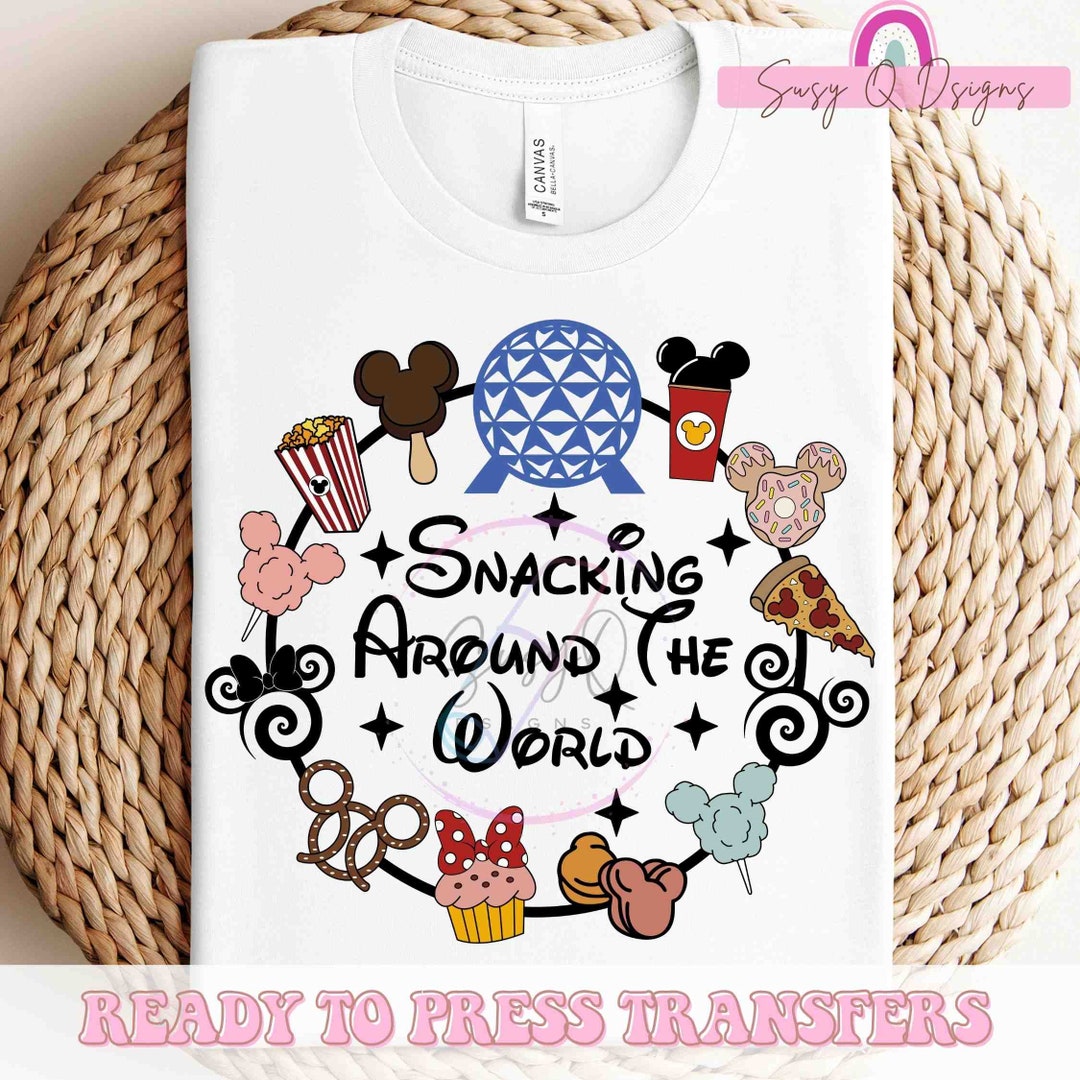 Snacking Around the World Image Transfers, Snacking Around the World ...