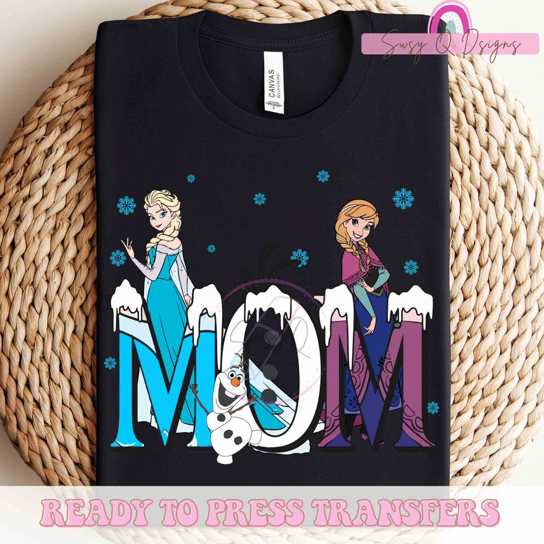 Frozen Mom Dad Image Transfers, Elsa Sublimation Prints, Elsa ...