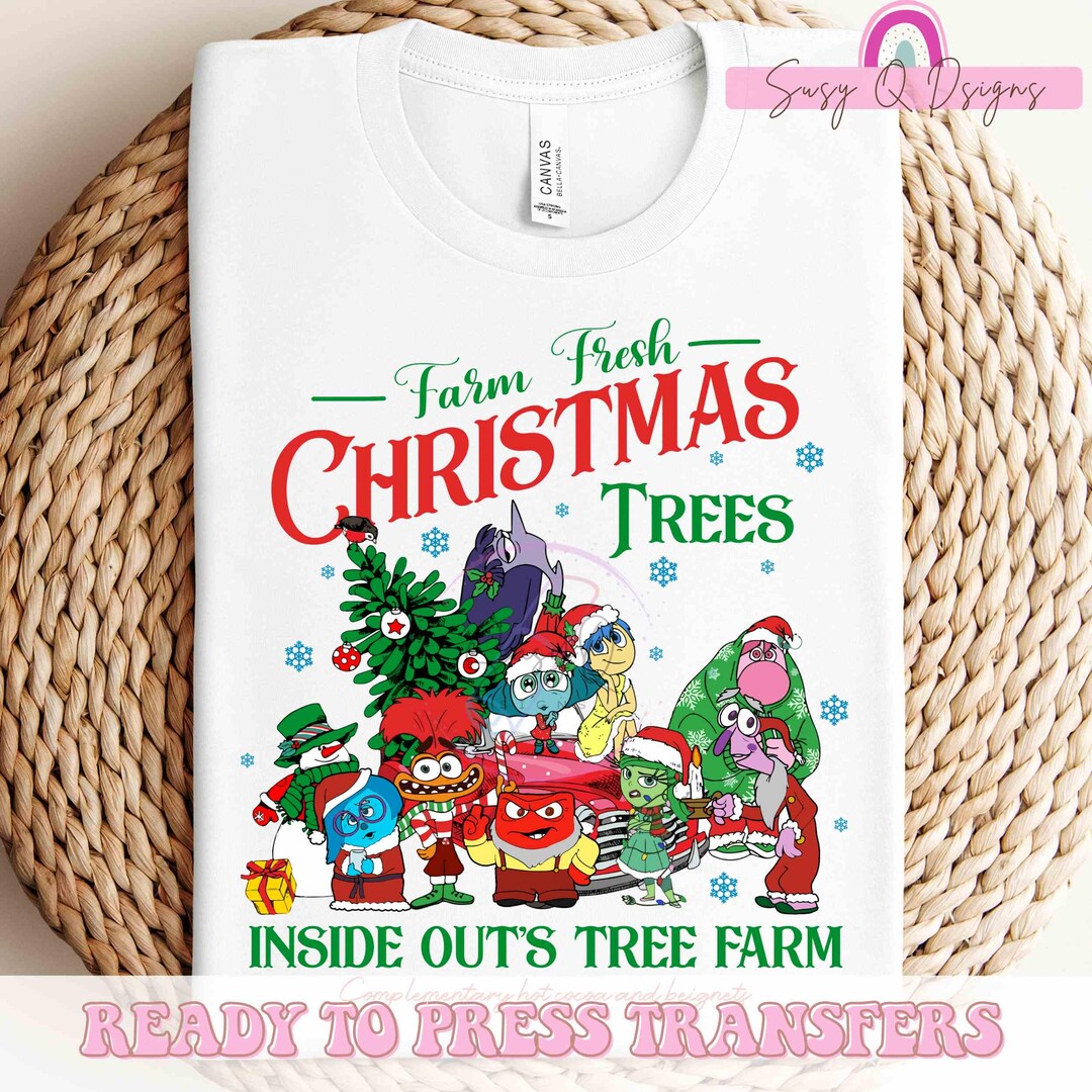 Inside Out Christmas Tree Farm Image Transfer, Family Vacation ...