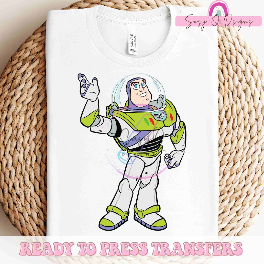 Toy Story Buzz Image Transfers, Toy Story Iron on Prints, Toy Story ...