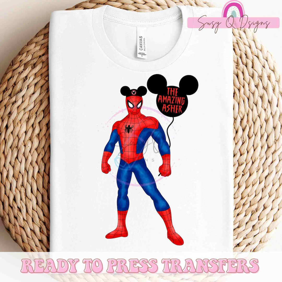Custom Characters Image Transfers, Disney Family Vacation Sublimation ...