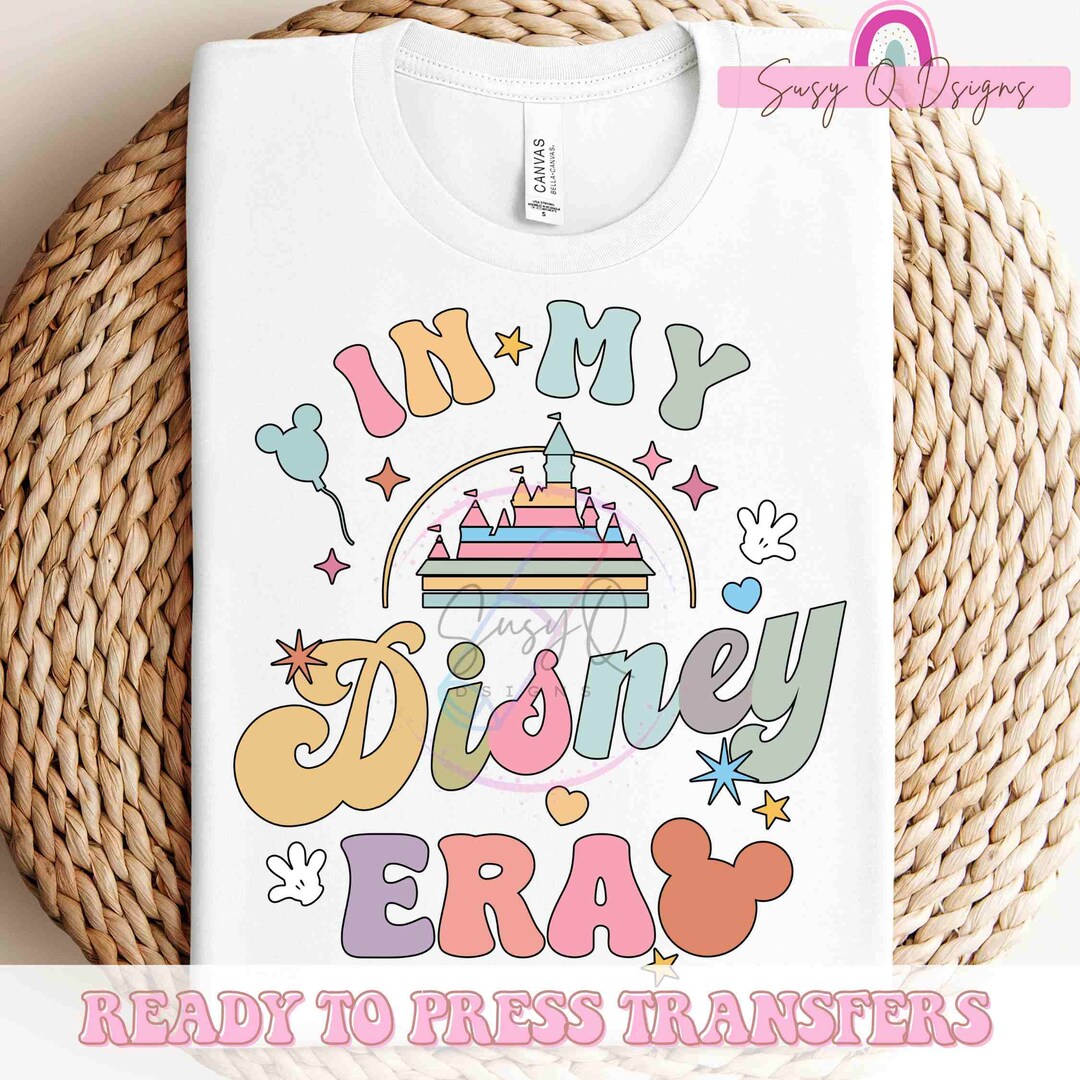 In My Disney HTV and Sublimation Image Transfers, Disney Iron on Prints ...