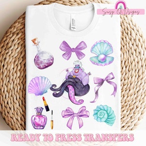 Ursula Villain HTV and Sublimation Image Transfer, Family Vacation ...