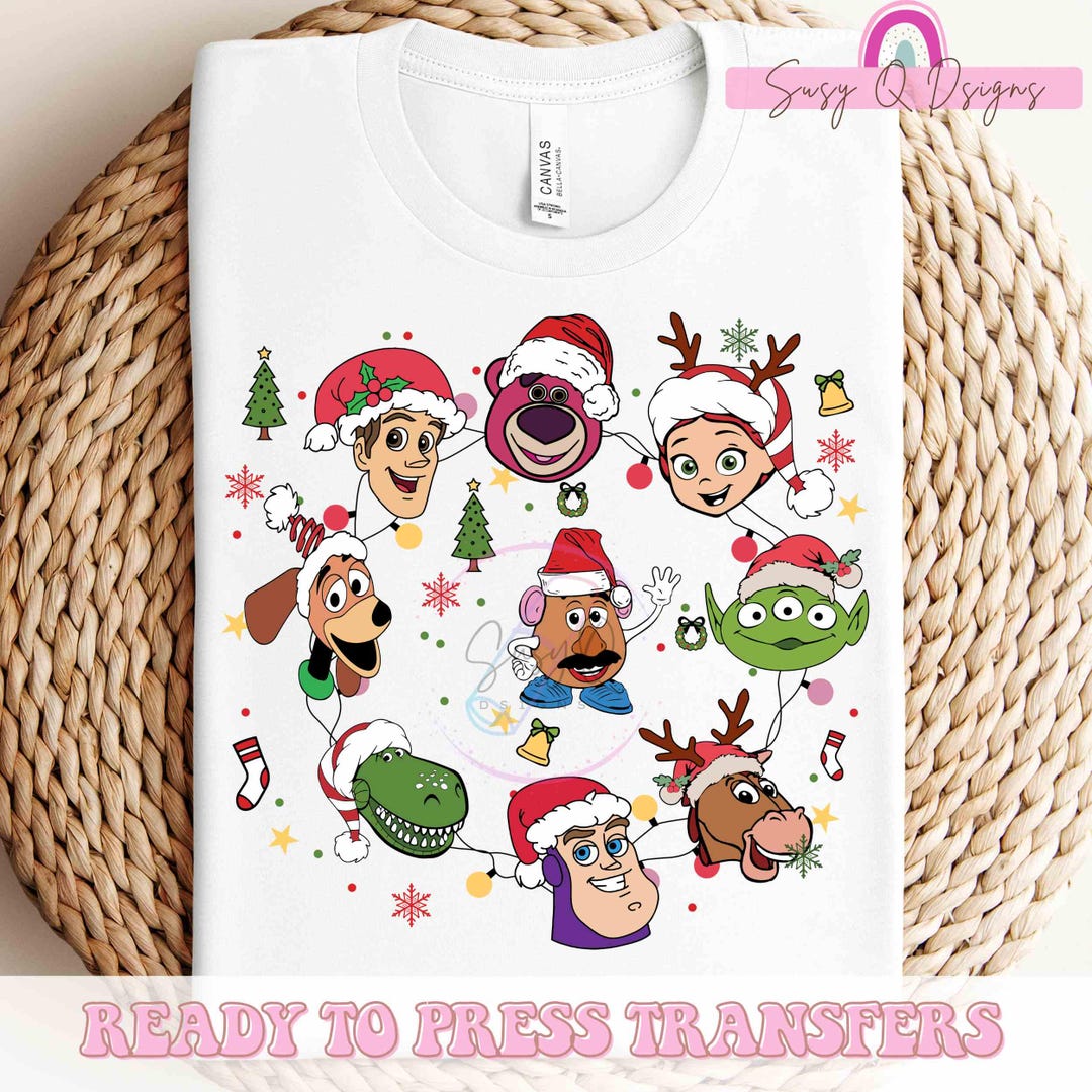 Toy Christmas HTV and Sublimation Image Transfer, Family Vacation ...