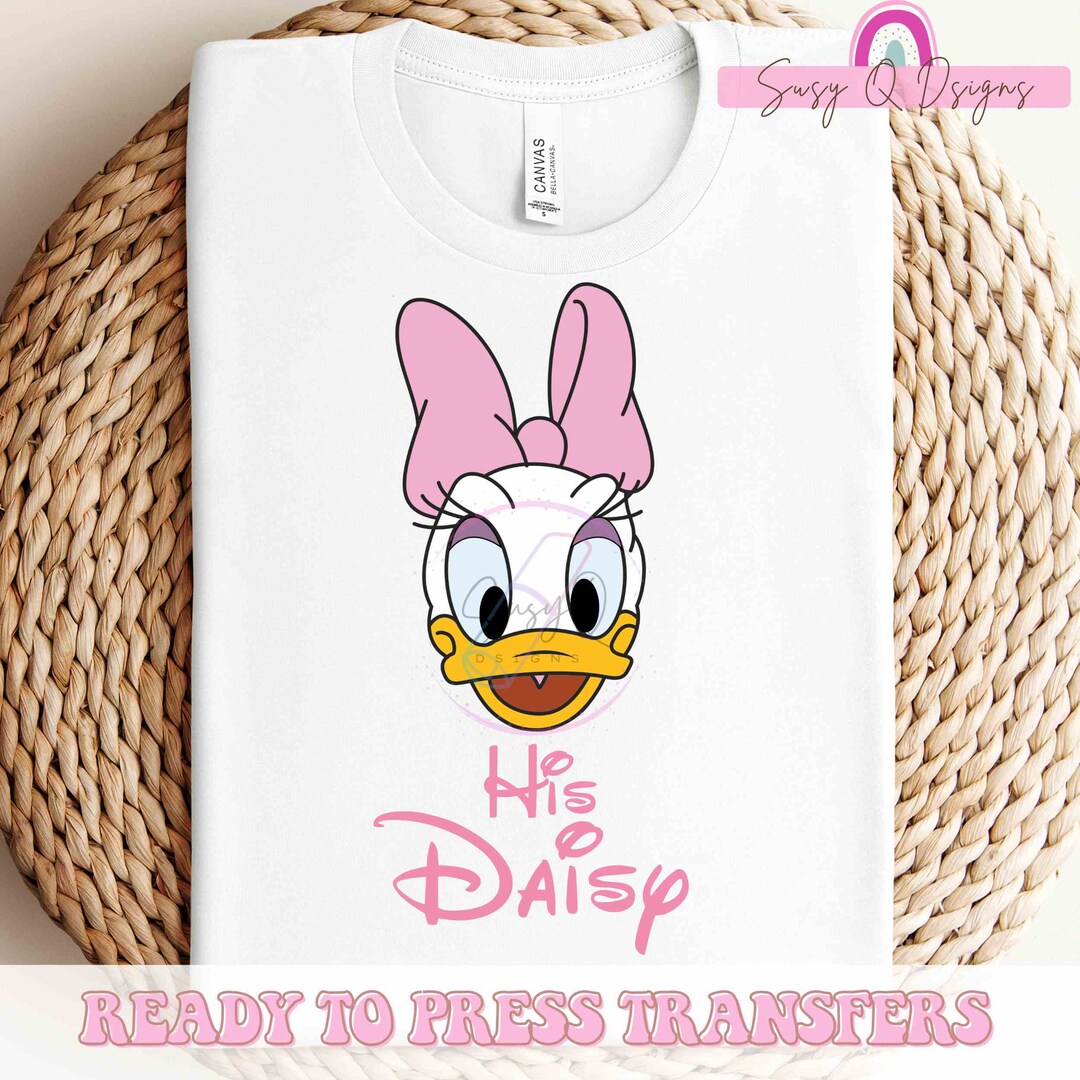 Daisy Donald HTV and Sublimation Image Transfers, Disney Daisy Iron on ...
