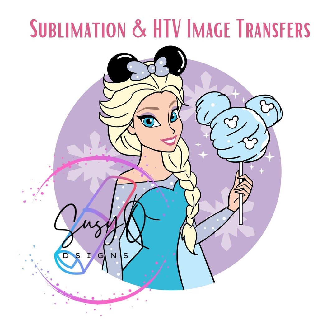 Elsa Image Transfers Elsa Sublimation Prints Elsa - Etsy