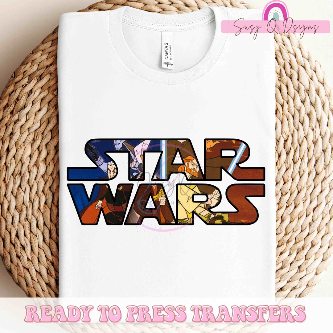 Galaxy Wars Image Transfers, Star Family Vacation Sublimation Prints ...