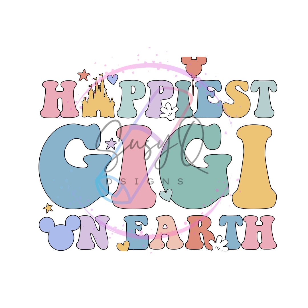 Happiest Gigi on Earth Image Transfers, Disney Family Vacation ...