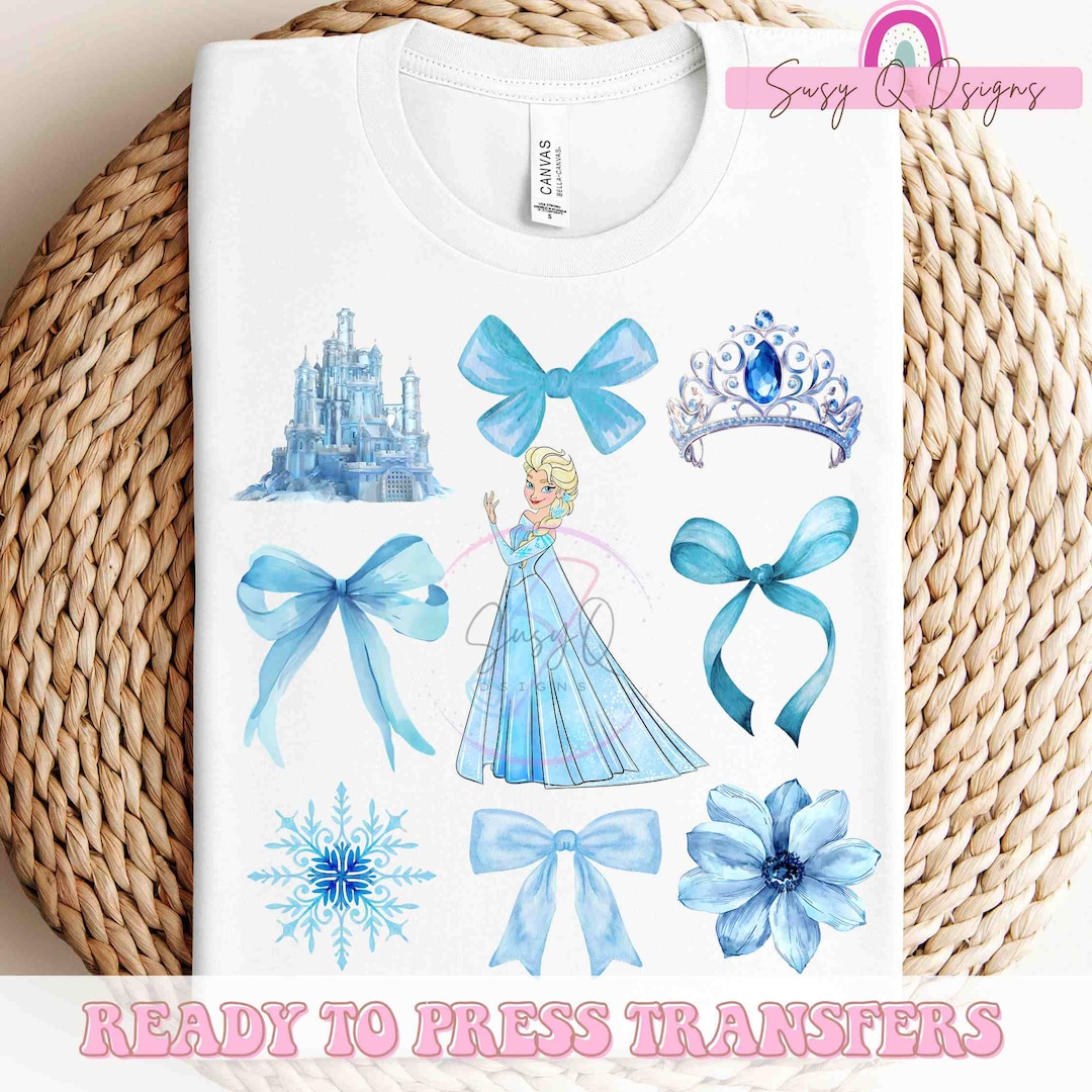 Frozen Elsa Image Transfers, Elsa Sublimation Prints, Elsa Sublimation ...