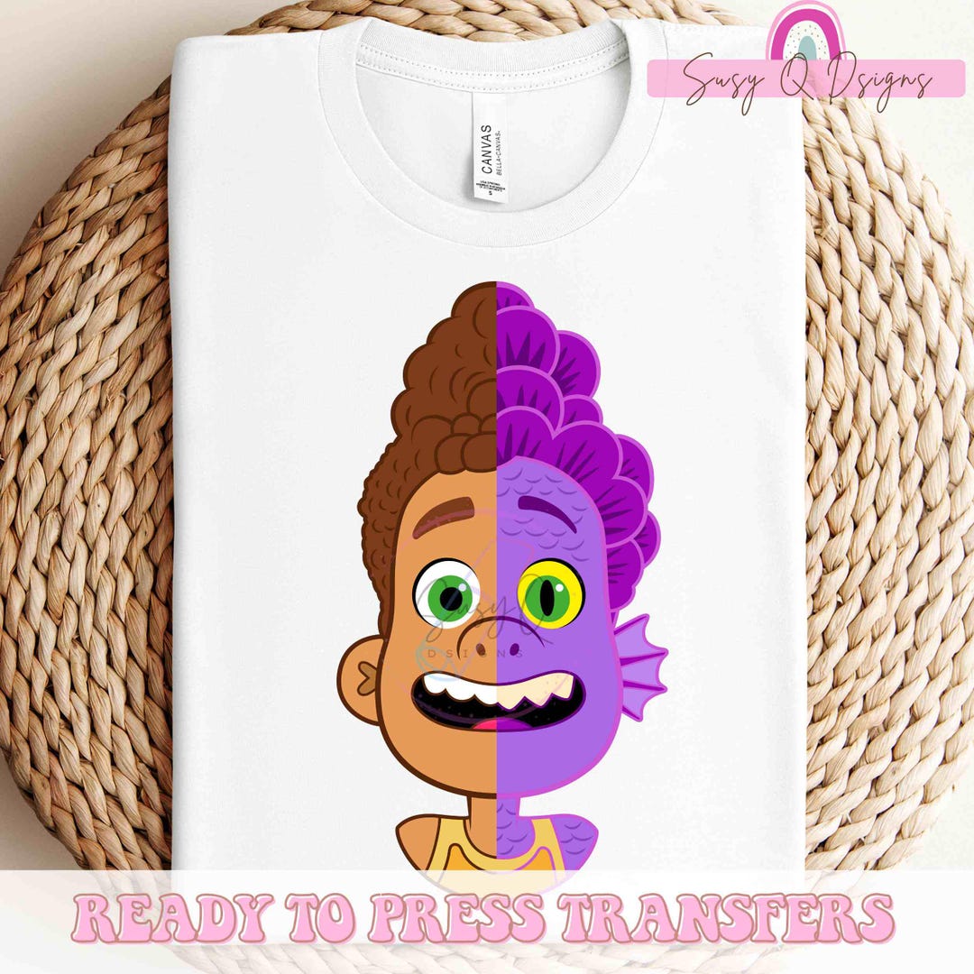 Luca Alberto HTV and Sublimation Image Transfers, Luca Iron on Prints ...