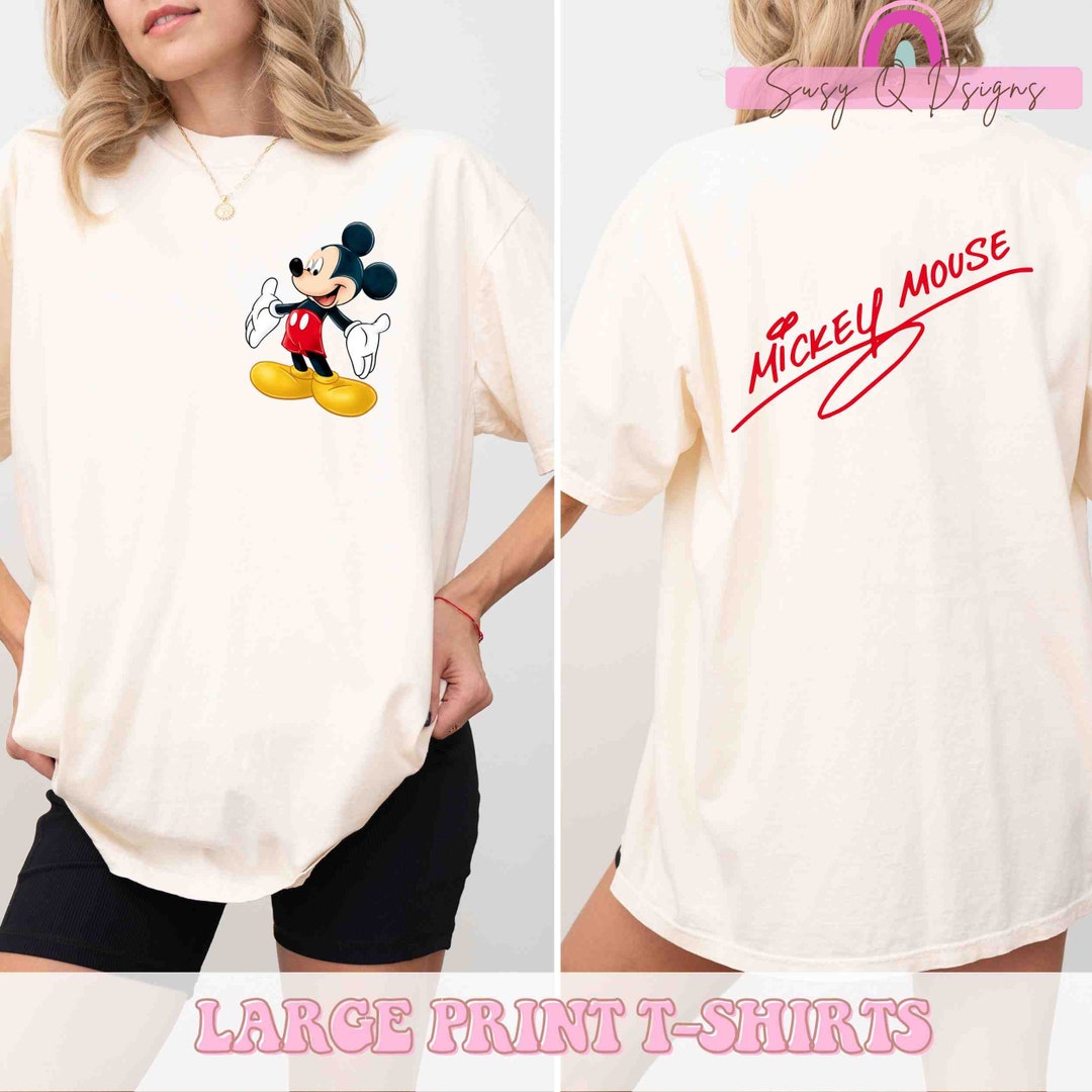 Mickey Friends and Signature Bundle Set HTV Transfers, Disney Minnie ...