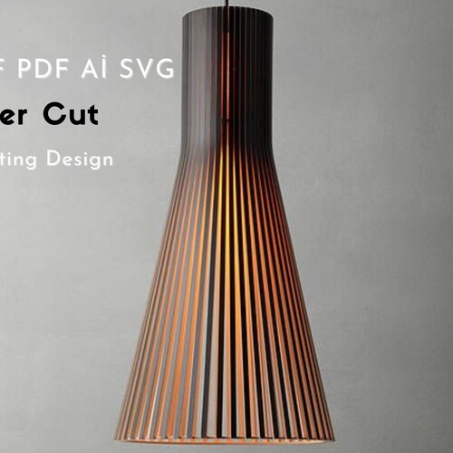Parametric Lamp Cnc Laser Cut File for Wooden Lamp Pendant - Etsy