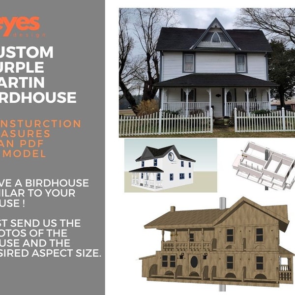 Purple Martin House - Etsy