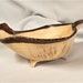 Live Edge Walnut Wavy Bowl, Naturally Deformed, Legged - Etsy