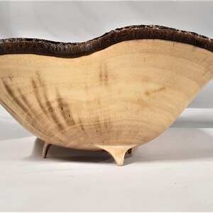 Live Edge Walnut Wavy Bowl, Naturally Deformed, Legged - Etsy