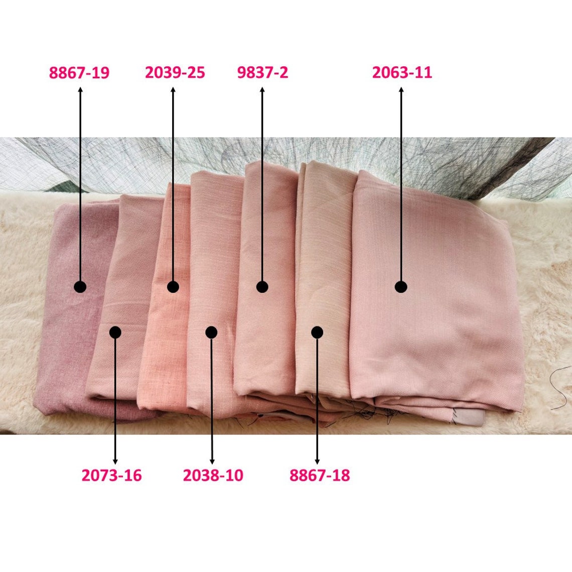 Custom Made Window Roman Shade Pink Theme Dusty Pink Rose - Etsy