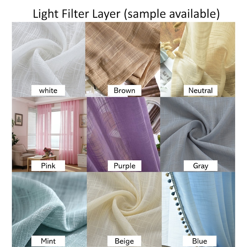 Custom Made Double Layers Design Window Roman Shade, Light Filter ...