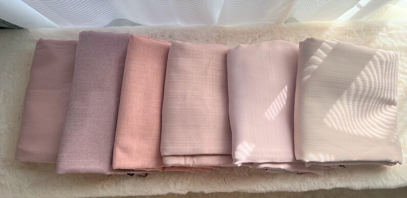 Custom Made Window Roman Shade Pink Theme Dusty Pink Rose | Etsy