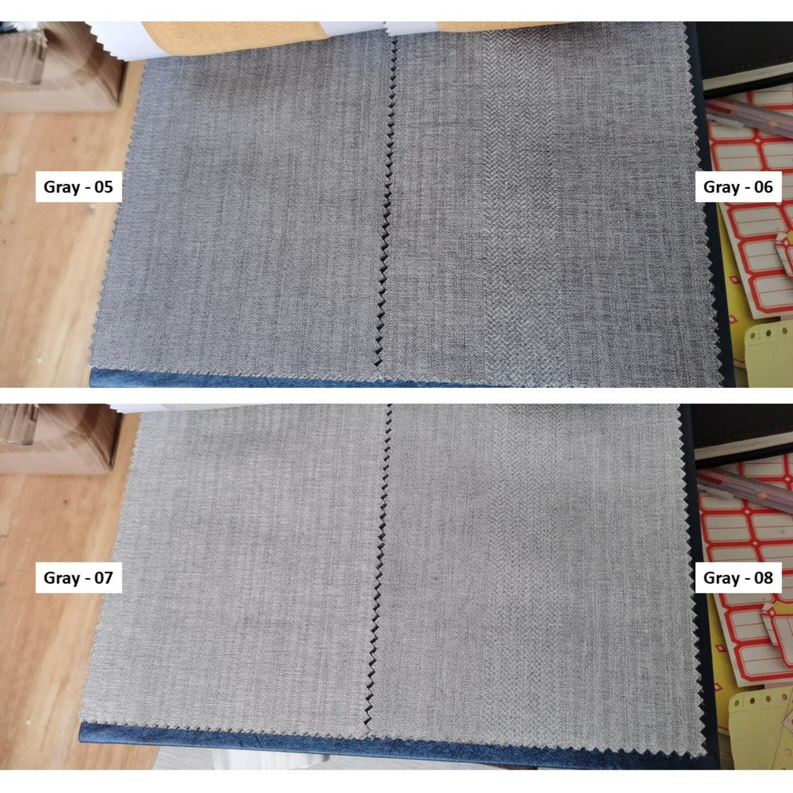 Custom Made Light Dark Charcoal Gray Upholstery Linen Window | Etsy