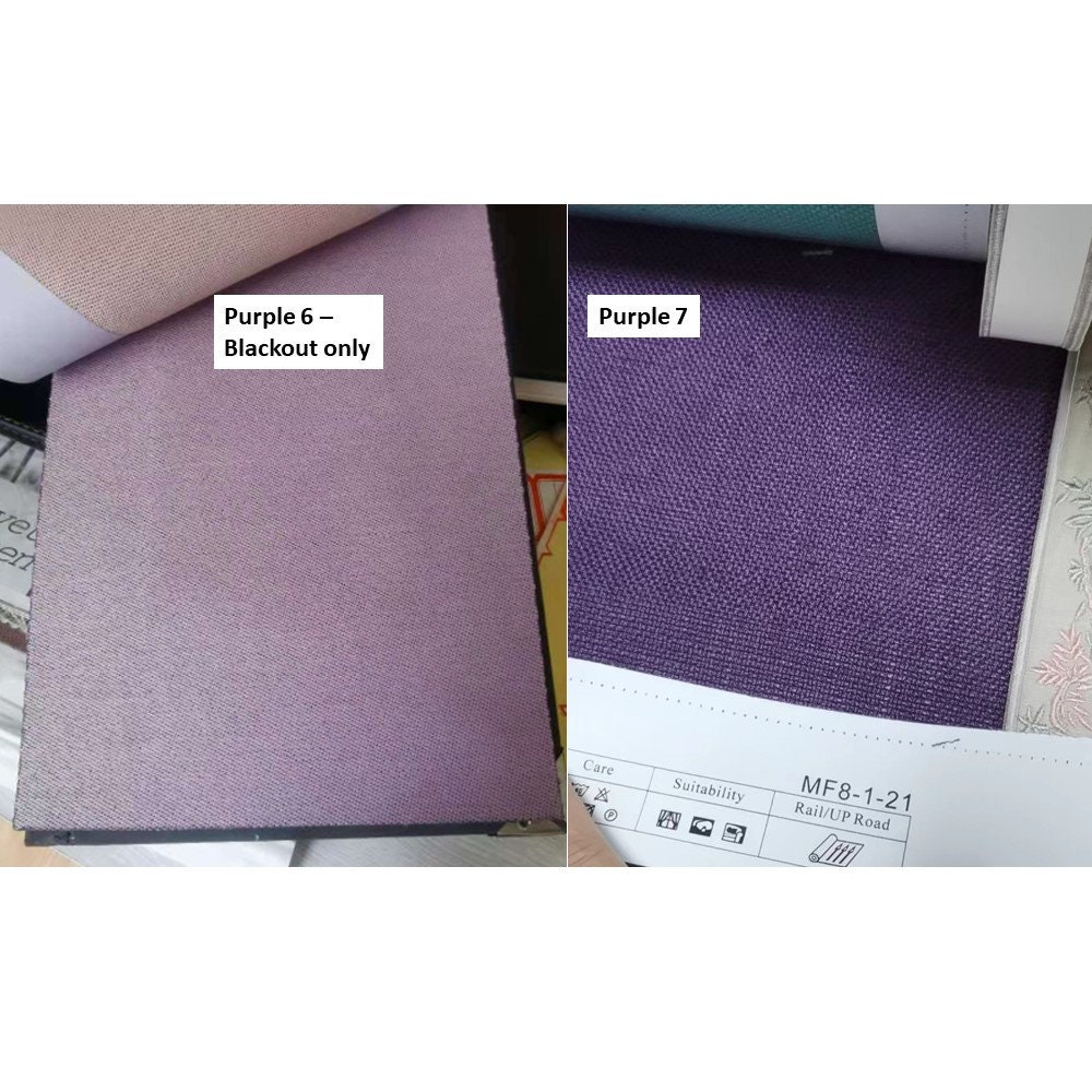 Custom Made Purple Violet Lavender Hue Window Roman Shade - Etsy