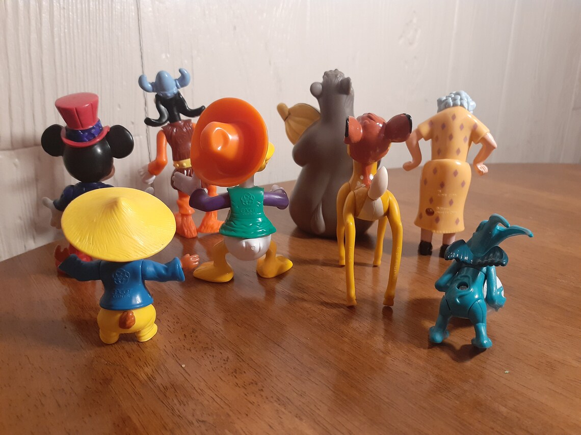 Disney Characters Toys VINTAGE LOT 1990's - Etsy.de