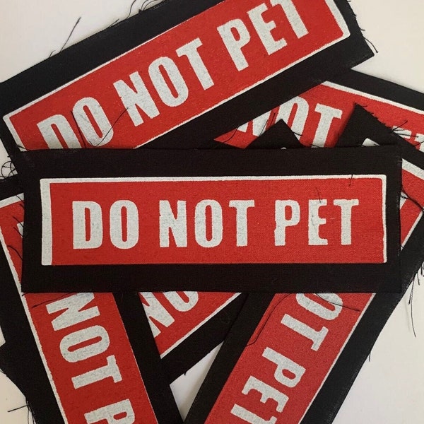 Dont Touch Patch - Etsy