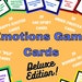 Relationship Game Cards Emotions Printable Teens Counseling Activity ...