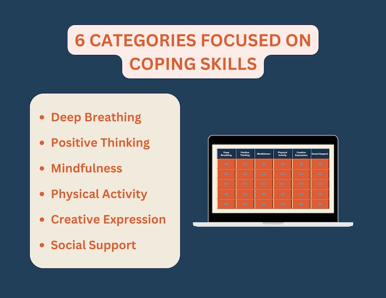 Coping Skills Game Therapy Game Counseling Game Virtual Game Group ...