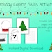 Holiday Coping Skills | Coping Skills Worksheet | Coloring Pages ...