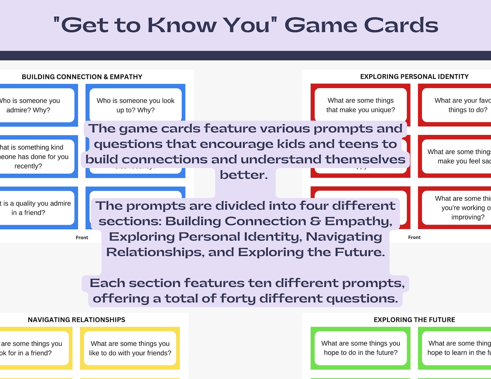 Emotions Game Cards Emotions Printable Counseling Activity Therapy ...