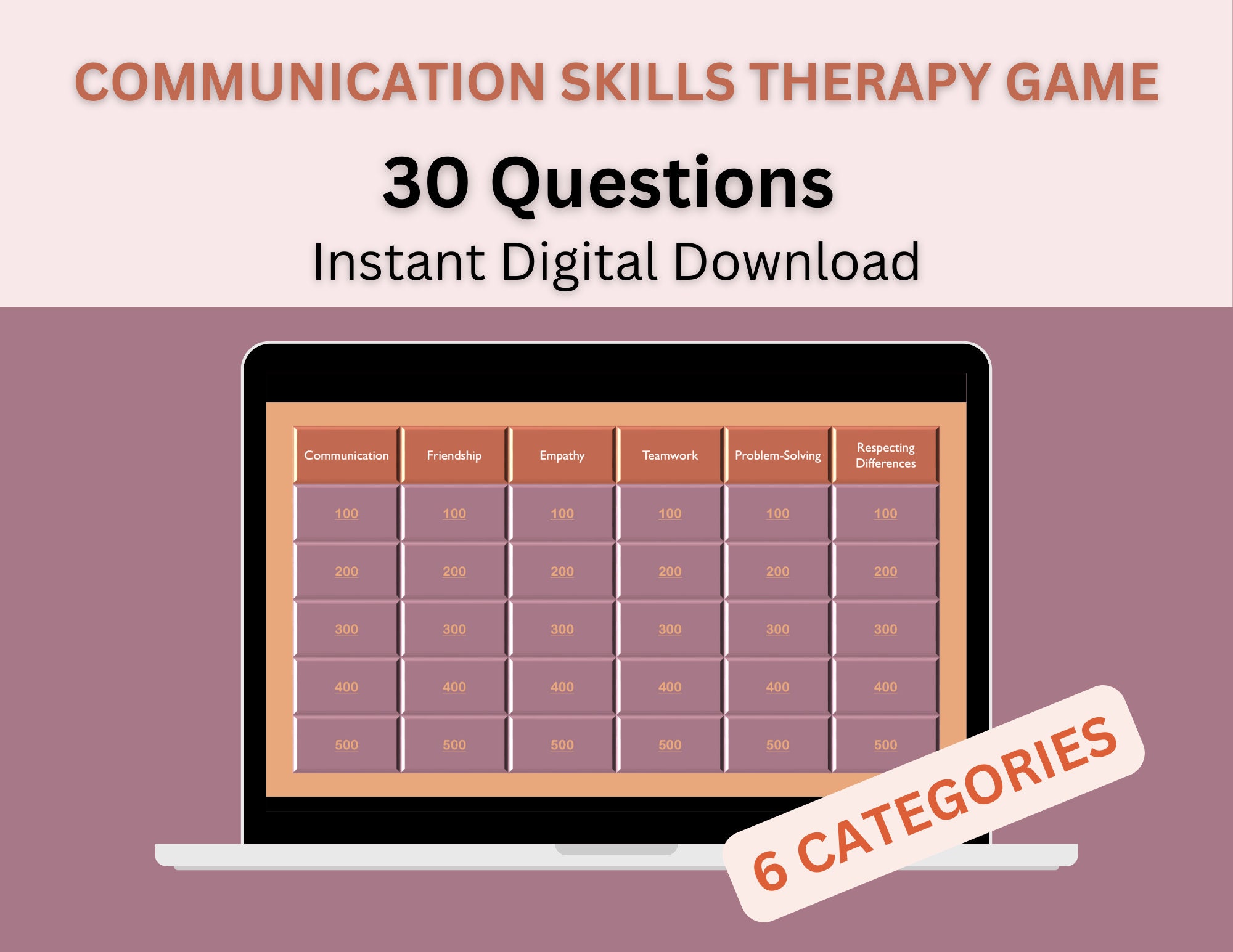 Communication Skills Coping Skills Therapy Game Counseling Game Virtual ...