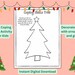 Christmas Coping Skills Tree Worksheet | Holiday Activity (digital ...