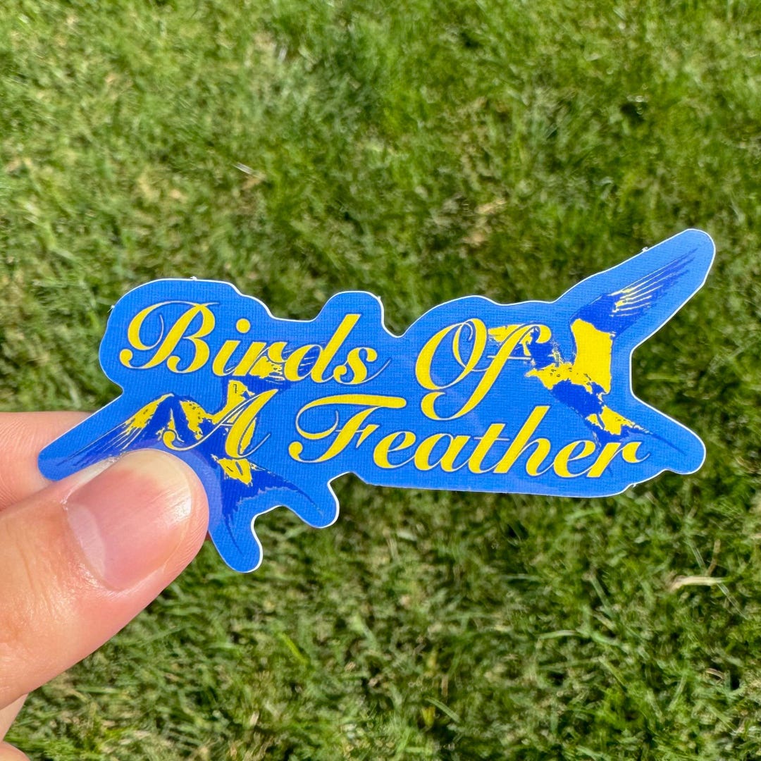 Birds of A Feather Sticker - Etsy