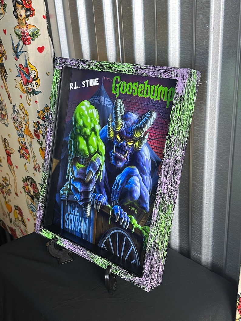 Goosebumps 11x14 Inch Shadowbox - Etsy