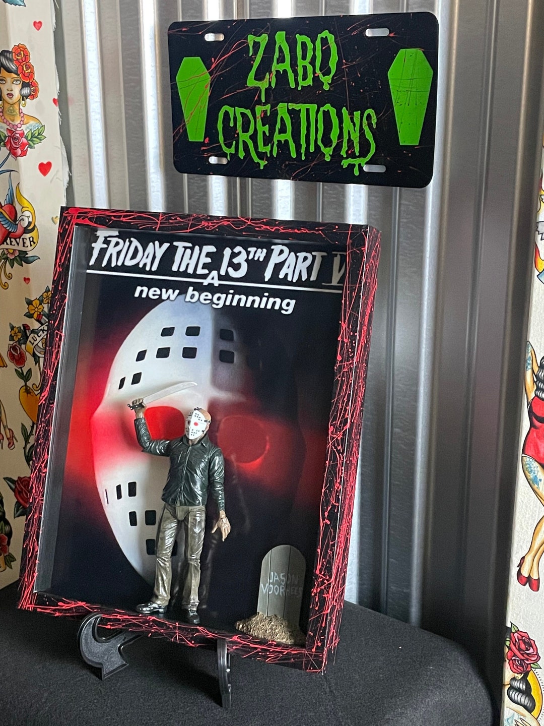 Jason Part V 11x14 Inch Shadowbox - Etsy