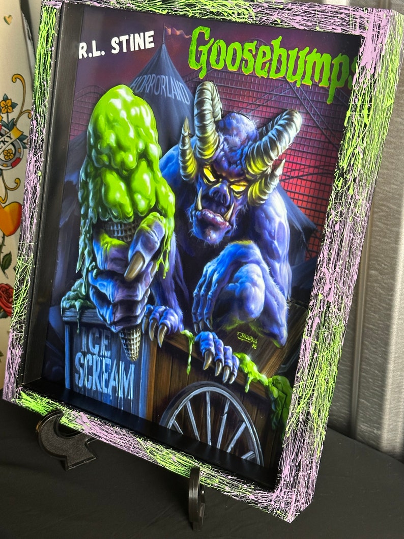 Goosebumps 11x14 Inch Shadowbox - Etsy