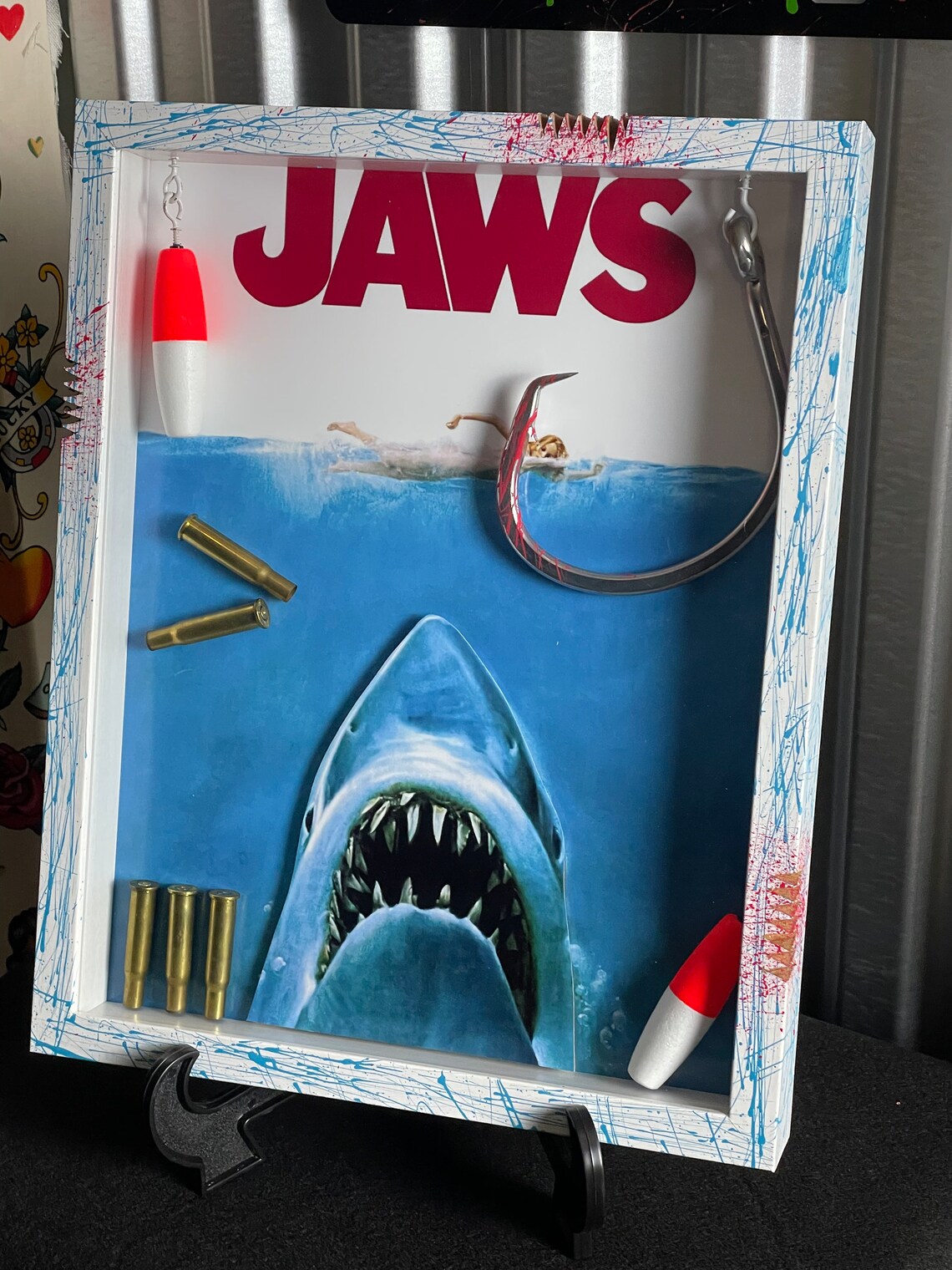 Jaws 11x14 Inch Shadowbox - Etsy