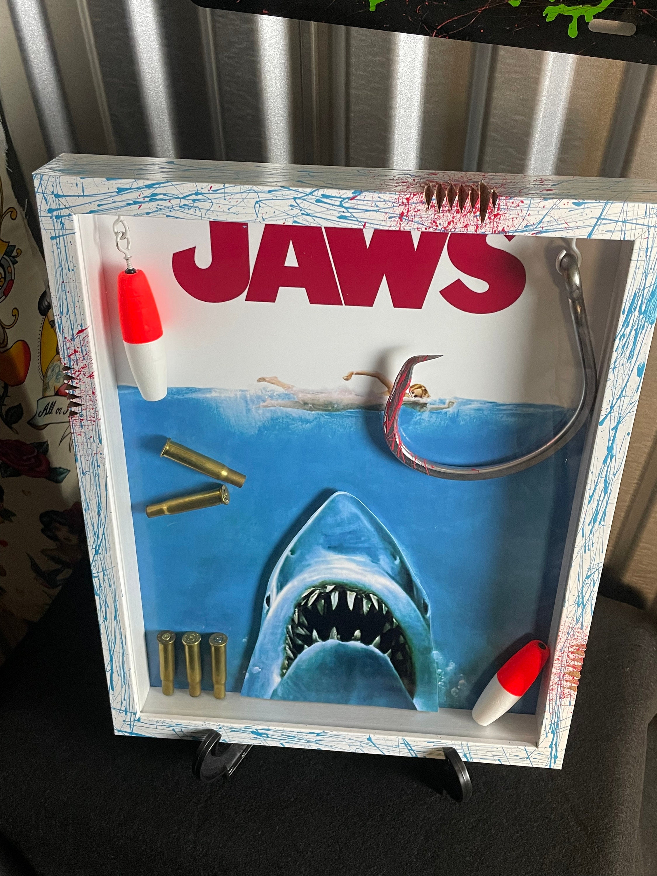 Jaws 11x14 Inch Shadowbox - Etsy